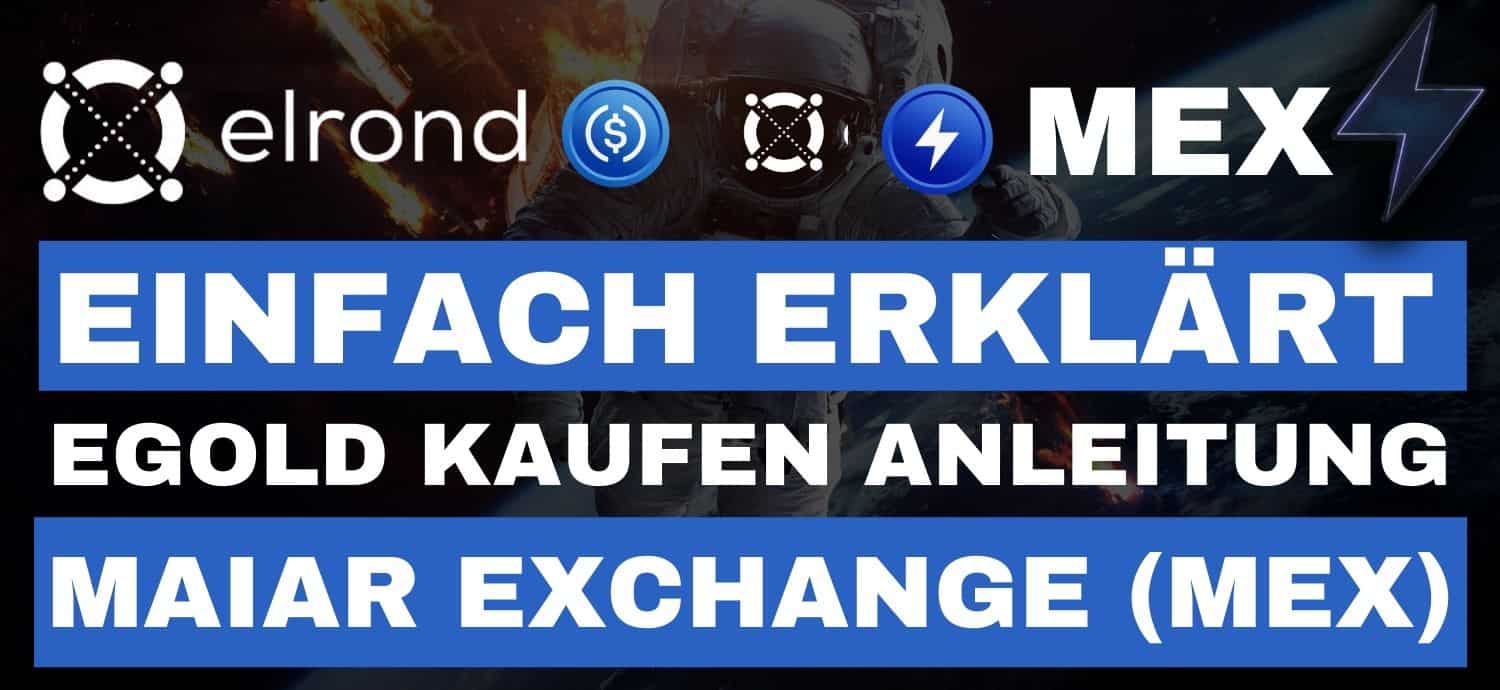 Elrond Coin Erklärung (Was ist eGold) – ausführliche Anleitung!